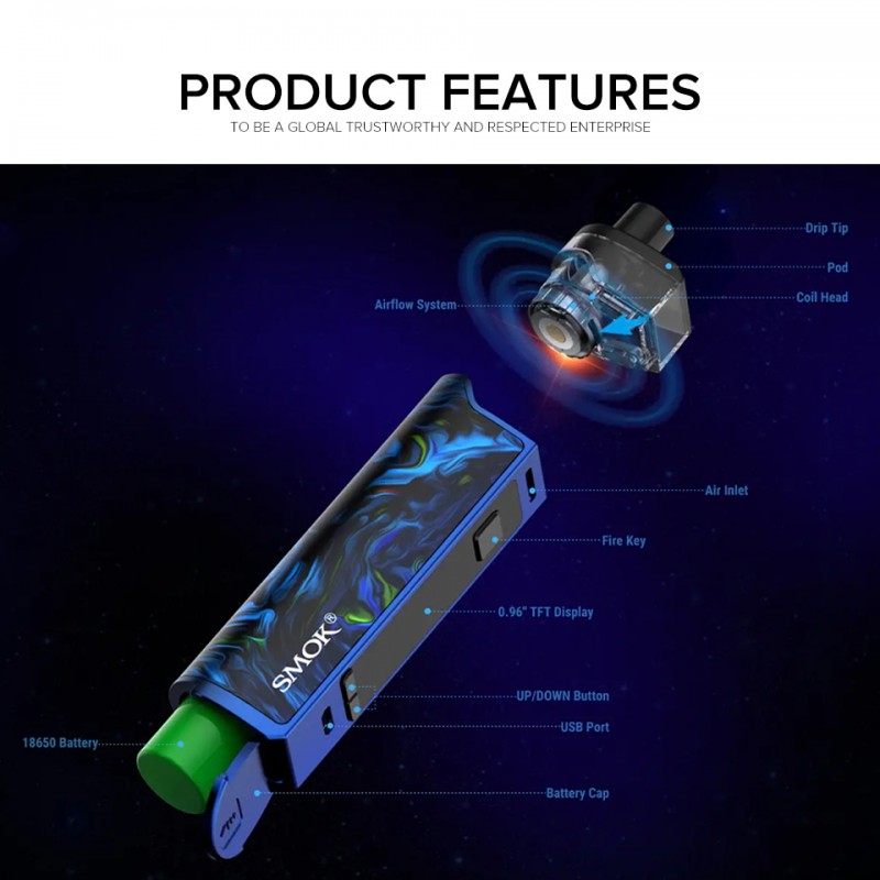 SMOK RPM 80 Pro Pod Kit - Midnight Vaper